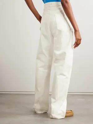 JW Anderson Twisted Paneled High-rise Jeans