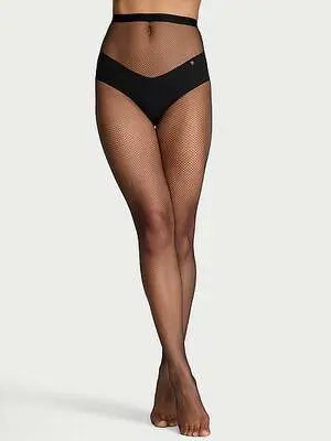 Victoria's Secret Fishnet Tights - Black