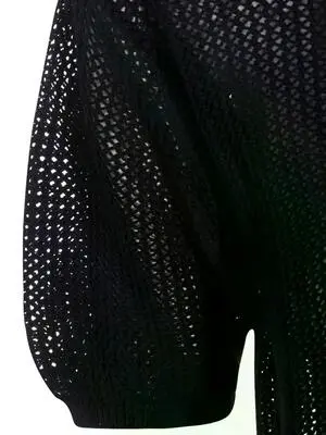 Antonelli Firenze Pointelle-knit Top