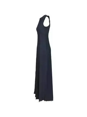 Seafarer Frayed-hem Maxi Dress