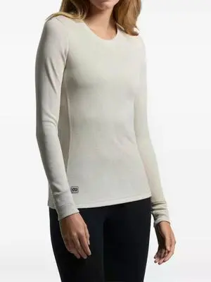 Round Neck Performance Tops For Women