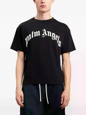 Palm Angels Curved Logo T-shirt