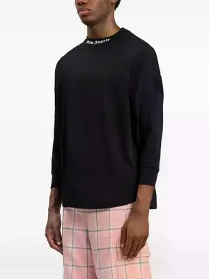 Palm Angels Logo Long-sleeved T-shirt