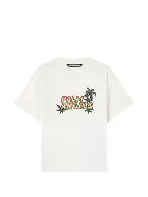 Palm Angels Logo-graphic T-shirt