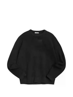 You Must Create Crew-neck Waffle Sweatshirt