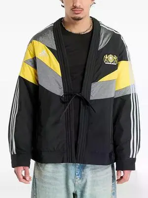 Adidas X Brain Dead Striped Jacket - Black