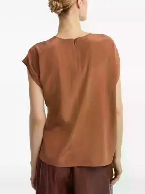 YVES SALOMON Tie-detailed Top
