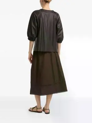 YVES SALOMON Leather Top