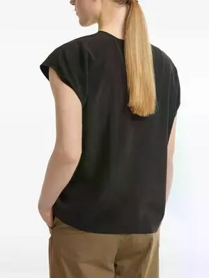 YVES SALOMON Tie-detailed Top