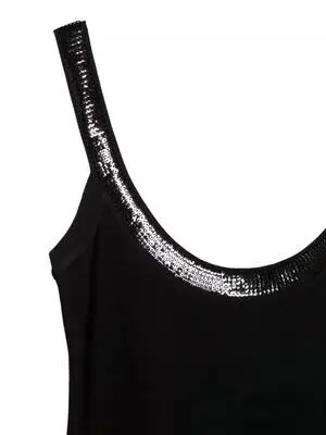 Herve Leger The Cove Sequin Strap Dress