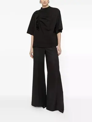 NISSA Oversized Ruffled Top