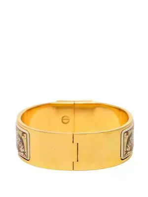 Hermès Enamel Fall Foliage Loquet Hinge Bracelet