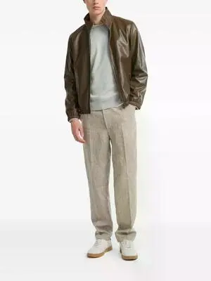 YVES SALOMON Leather Jacket