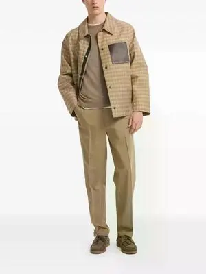 YVES SALOMON Checked Overshirt
