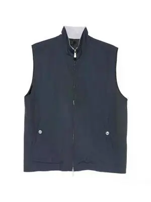 Eleventy High Neck Vests For Men