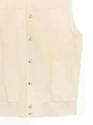 Eleventy Buttoned Gilet - Neutrals