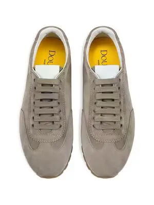 DOUCAL'S Suede Low Top Sneakers - Neutrals