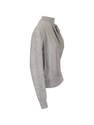Givenchy Draped Sweater - Grey
