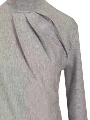 Givenchy Draped Sweater - Grey