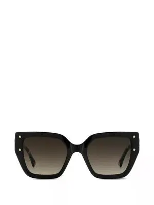 Carolina Herrera Square Frame Sunglasses - Black
