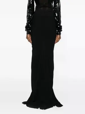 Rick Owens Long Maxi Skirt