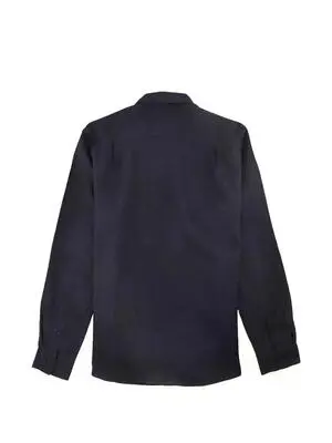 Vilebrequin Chest-pocket Linen Shirt - Blue