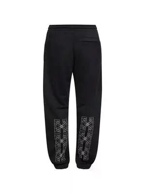 Off-White Logo-detail Track Pants - Black