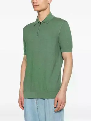 Eric Bompard Zipped Polo Shirt