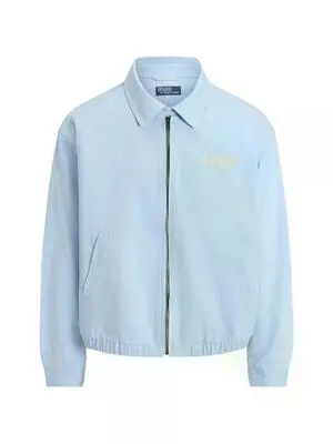 Polo Ralph Lauren Embroidered-detail Jacket - Blue