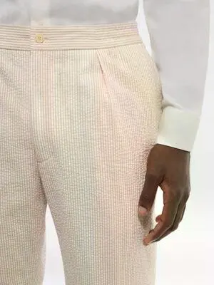 FURSAC Striped Cotton Trousers