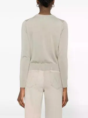 Maison Kitsuné Fox Motif Buttoned Cardigan