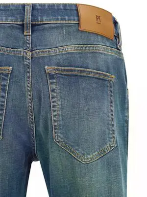 PT TORINO Patch-pocket Straight Leg Jeans