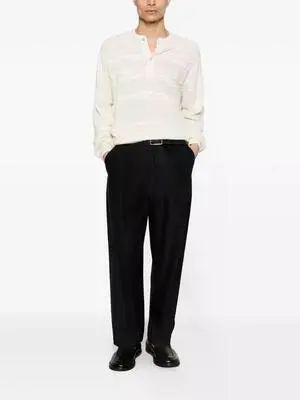 Emporio Armani Patterned Knit Sweater