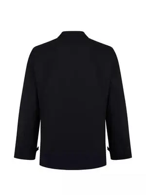 Boglioli Buttoned Flap Jacket - Blue