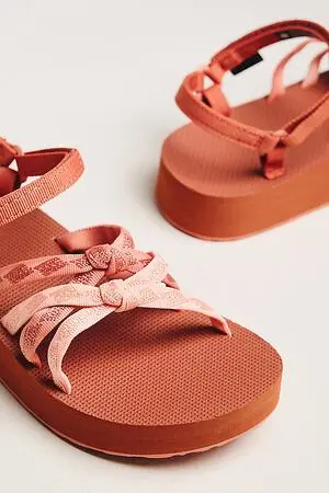 Teva Midform Kena Slim Sandals - Terracotta Multi