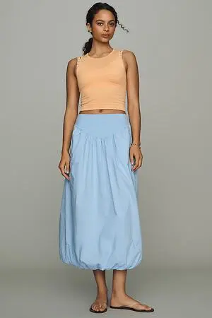 Stateside Pixie Poplin Skirt - Robins Egg