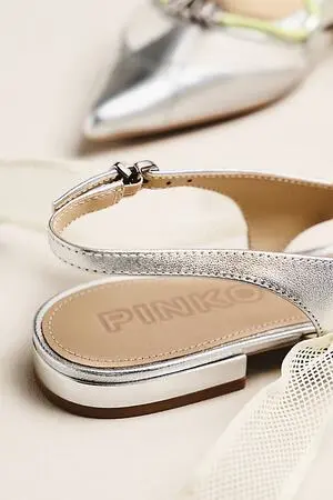 Anthropologie Pointed Toe Slingback Flats