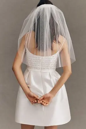 TWIGS & HONEY 23" Single Tier Clean Veil