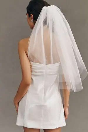 TWIGS & HONEY Triple Tier Short Veil