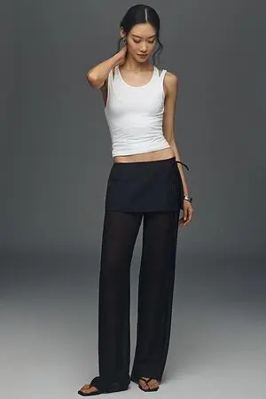 Bec & Bridge Maralia Overlay Pants - Black