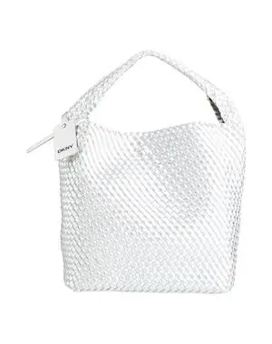 Dkny Handbag Nylon, Polyurethane - Silver