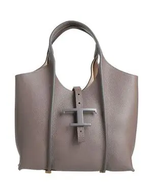 TOD'S Handbag In Leather - Grey