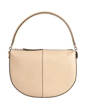 TOD'S Leather Hobo Bag - Beige