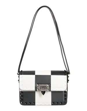 Valentino Garavani Shoulder Bag Leather - Black