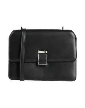 VALEXTRA Nolo Medium Cross-body Bag Calfskin - Black