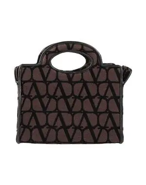 Valentino Garavani Handbag Chocolate Textile Fibers - Brown