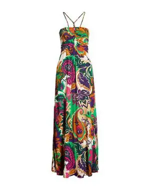 Ba&sh Maxi Dress Size Viscose - Green
