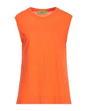 DRUMOHR Basic Sleeveless Tee - Orange