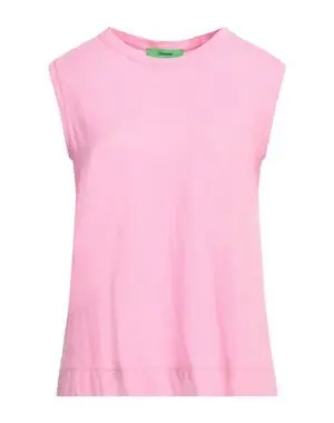 DRUMOHR Basic Sleeveless Tee Pink