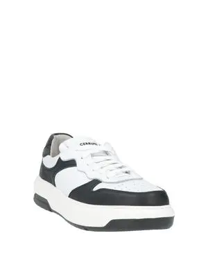 CERRUTI 1881 Cow Leather Sneakers - Black